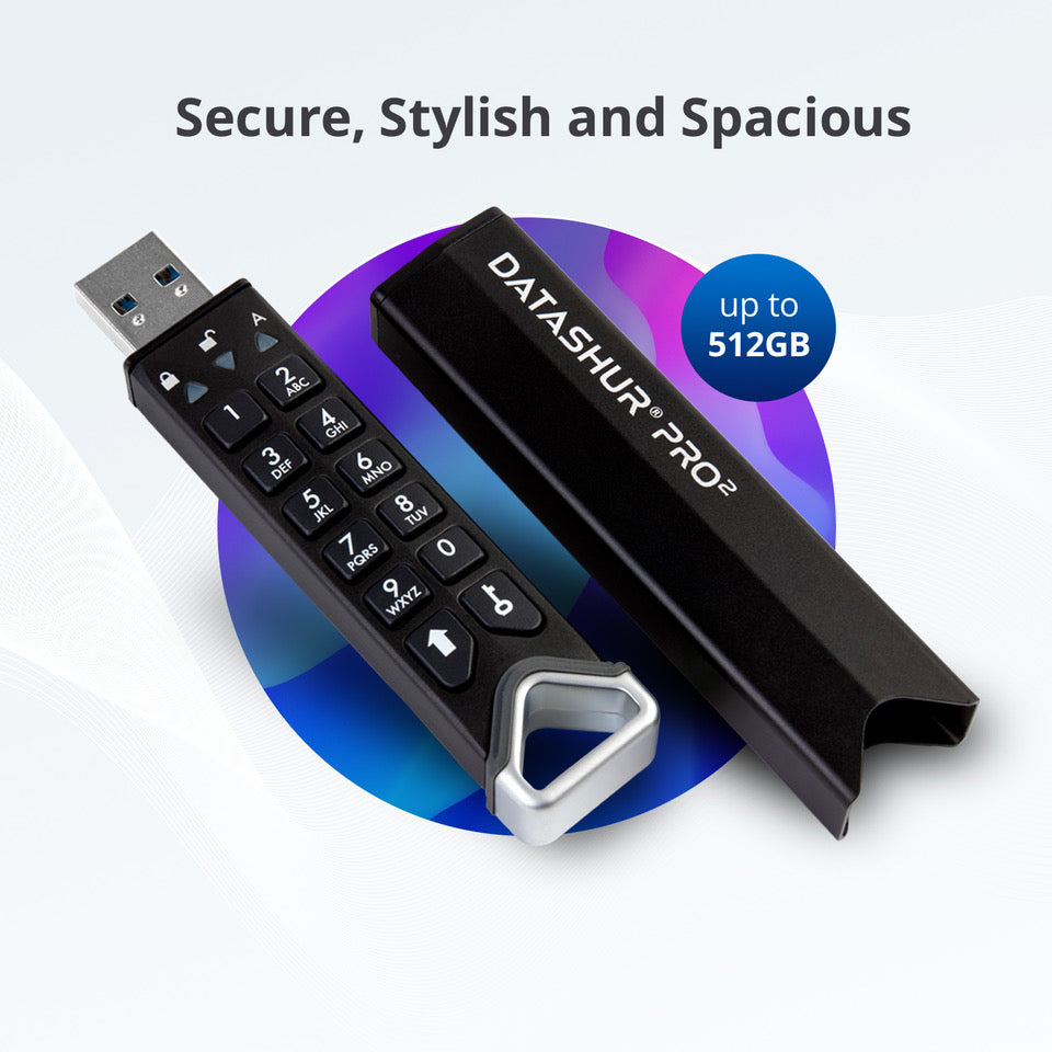 iStorage datAshur PRO2 USB-Stick - E-QUIPMENT