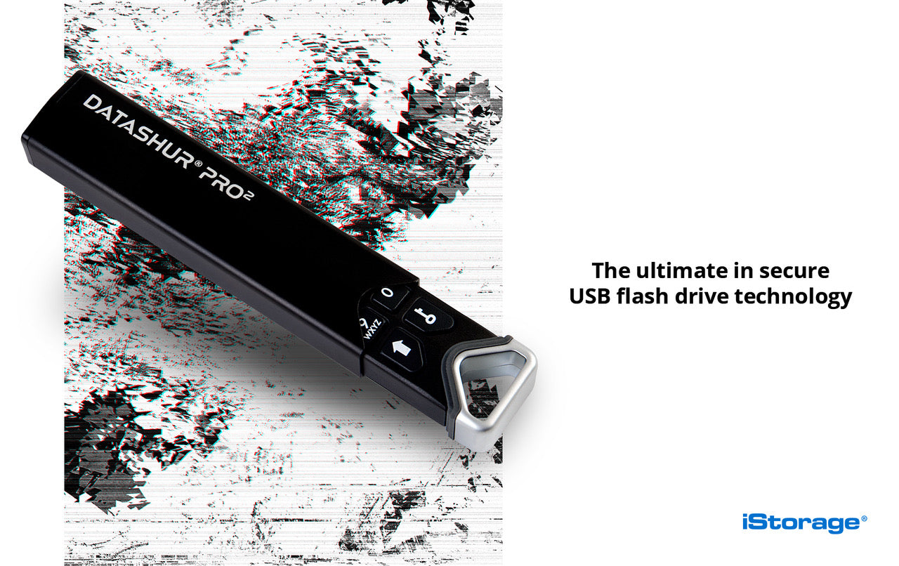 iStorage datAshur PRO2 USB-Stick - E-QUIPMENT